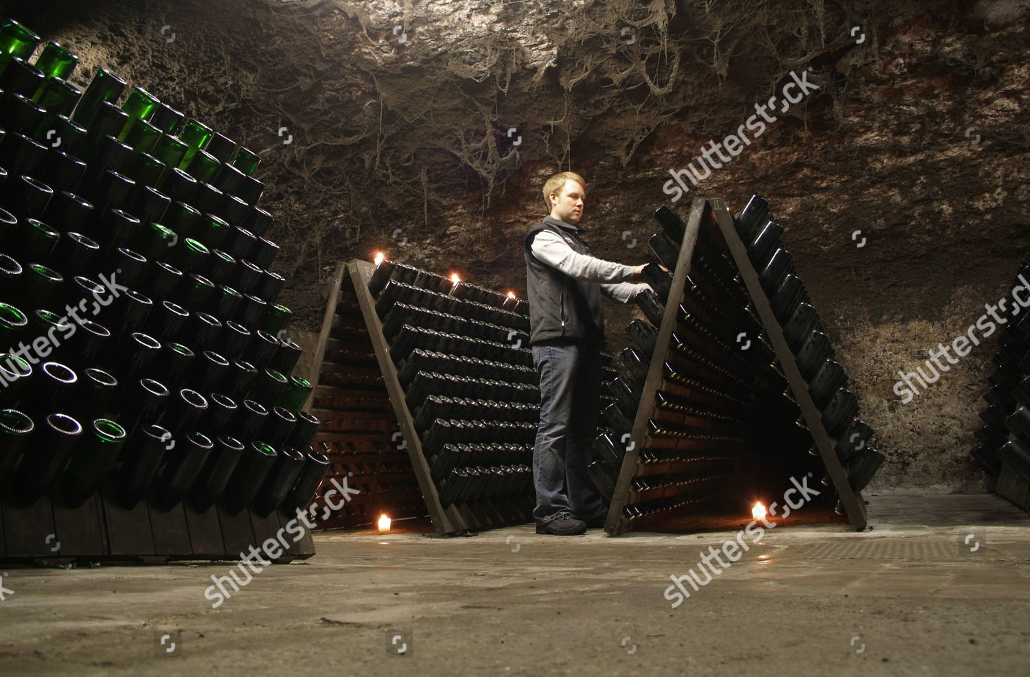 Model Released Cellarer Vault Cellar Shaking Editorial Stock Photo ...