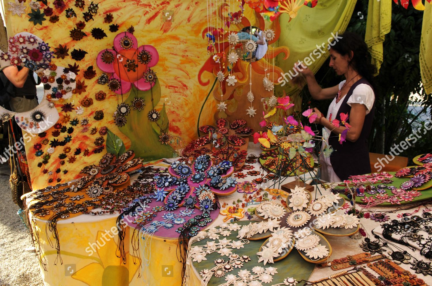 Las Dalias Hippie Market Ibiza Pine Editorial Stock Photo - Stock Image ...