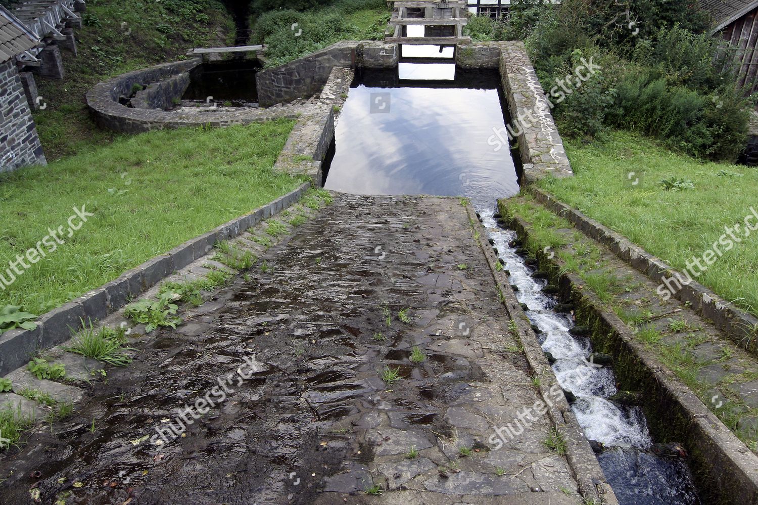Fish Ladder Reservoir Editorial Stock Photo - Stock Image | Shutterstock