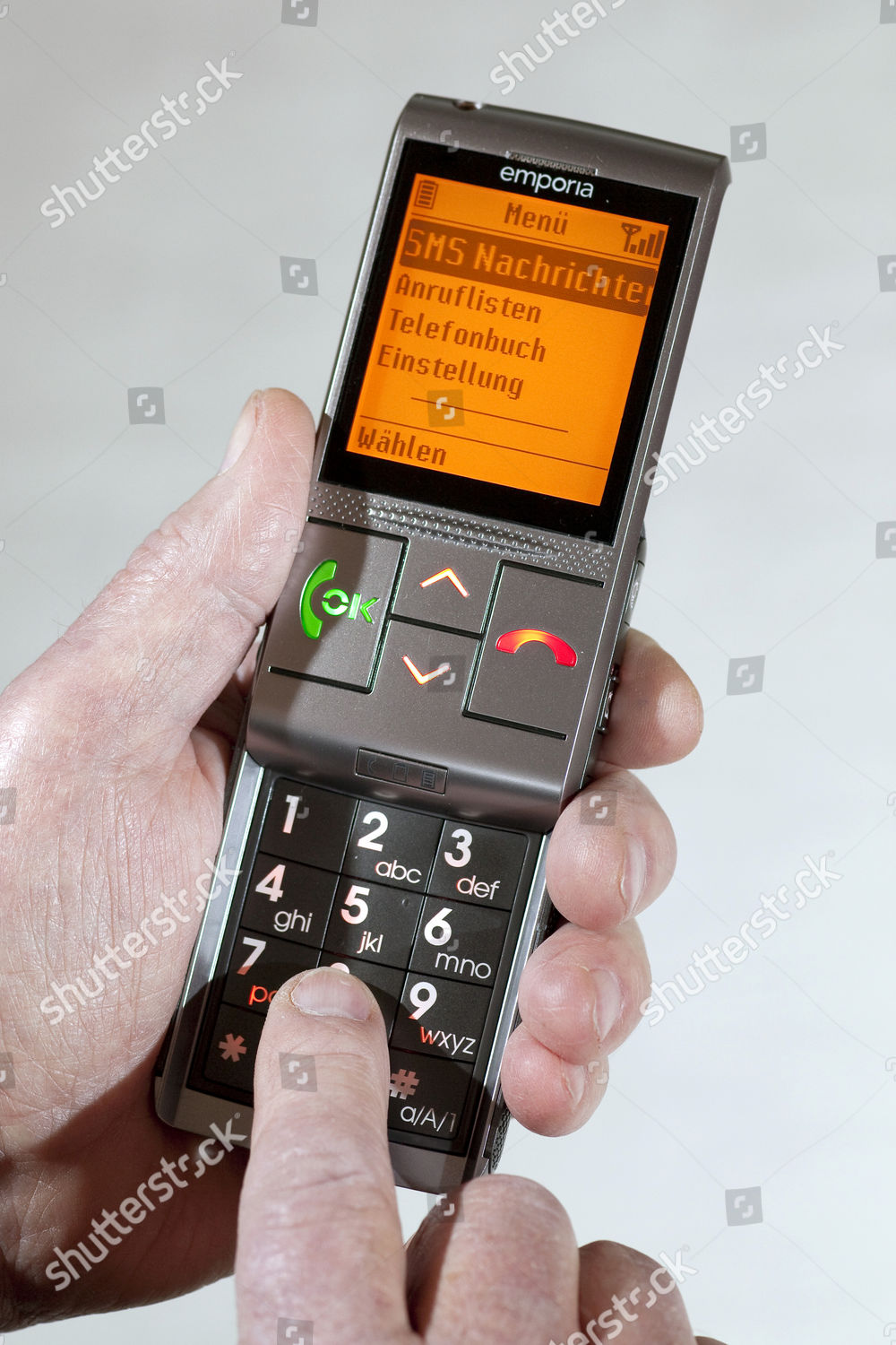 Mobile Phone Old People Emporia Life Editorial Stock Photo - Stock ...