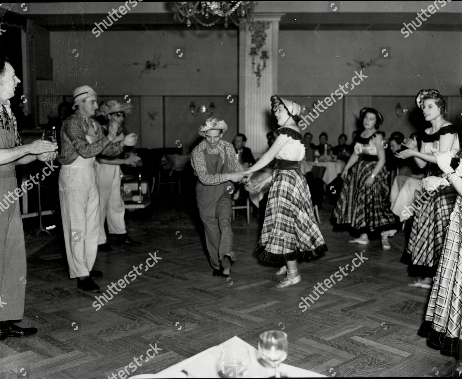 Square Dancing Butlin Team Square Dancers Editorial Stock Photo - Stock ...