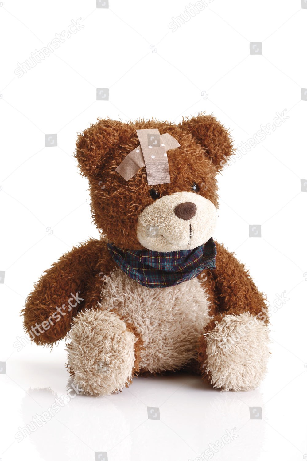Teddy Bear Band Aid On His Editorial Stock Photo - Stock Image ...