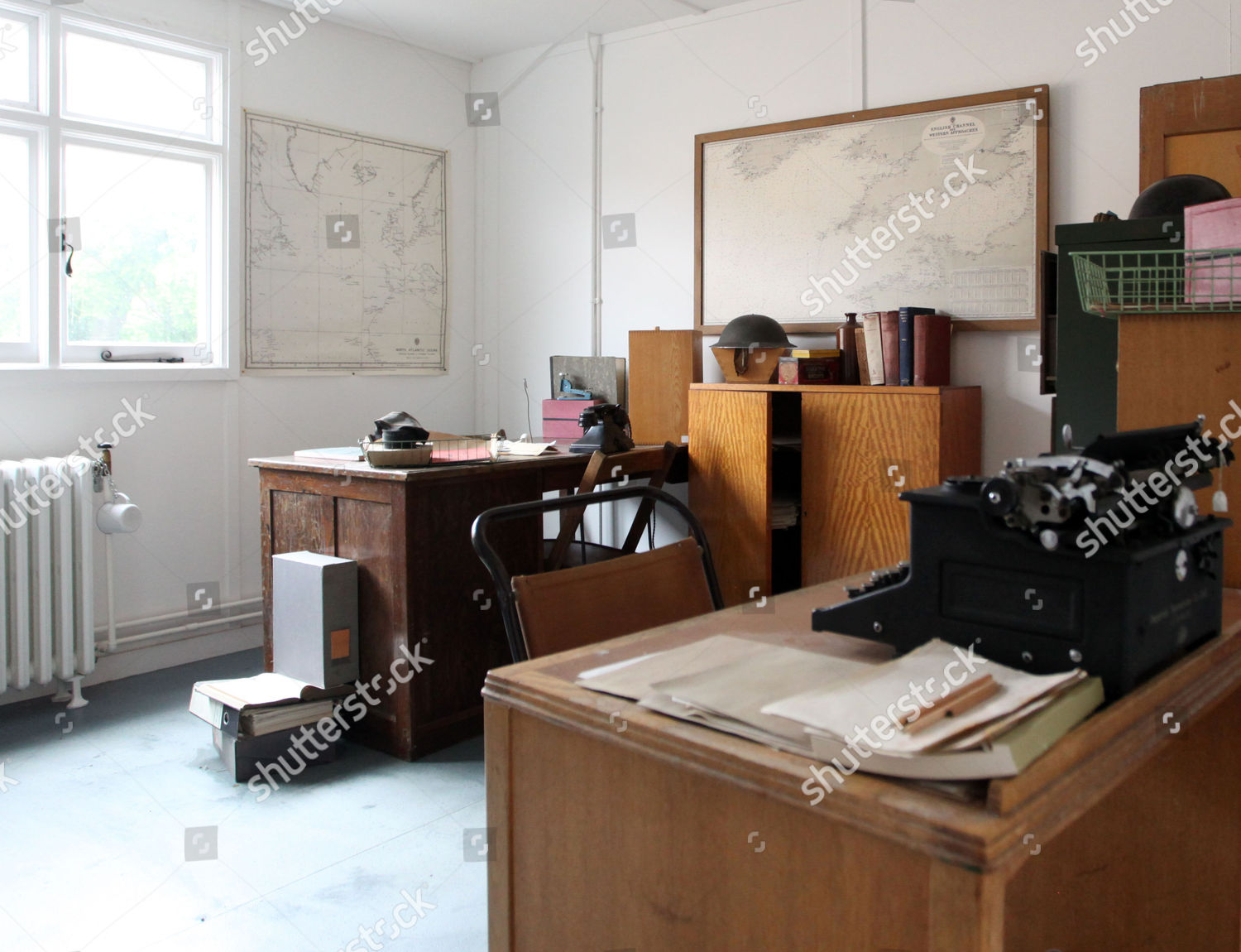 Office Ww2 Codebreaker Alan Turing Hut Editorial Stock Photo - Stock ...
