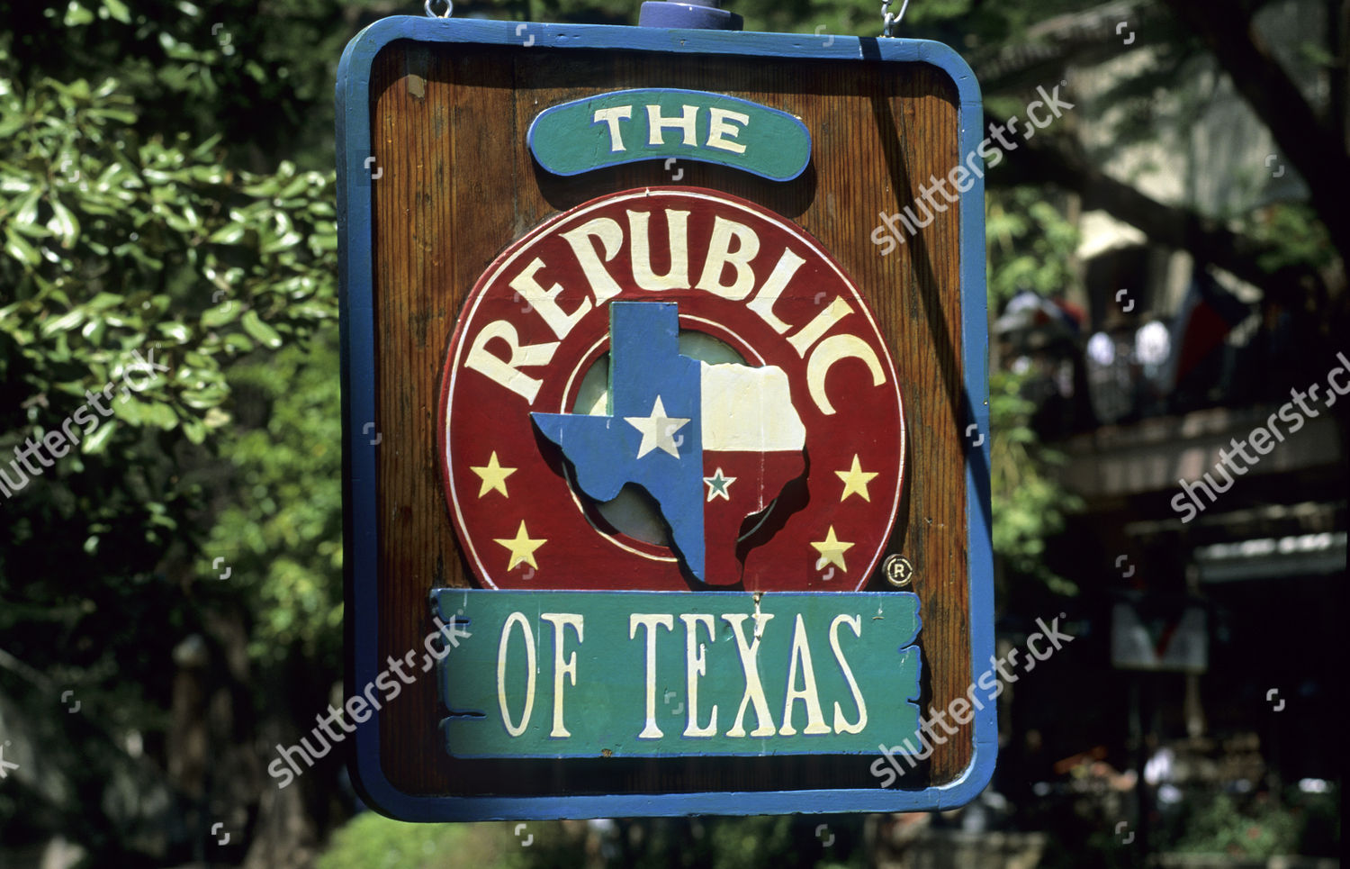 Republic Texas Sign San Antonio Texas Editorial Stock Photo - Stock ...