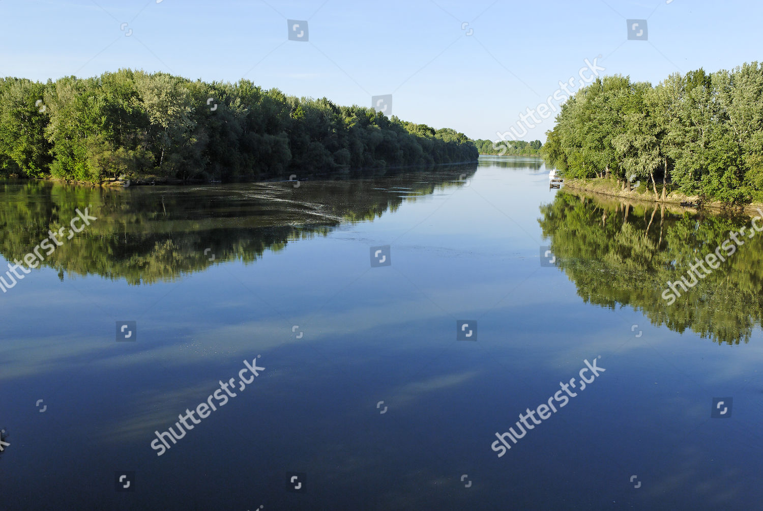 Confluence Bodrog Tisza River Tokaj Hungaria Editorial Stock Photo ...