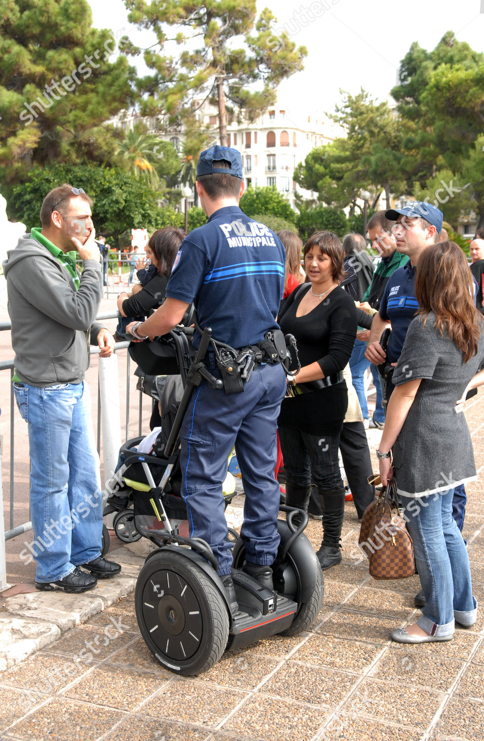 Municipal Police Officer Using Segway Personal Editorial Stock Photo ...