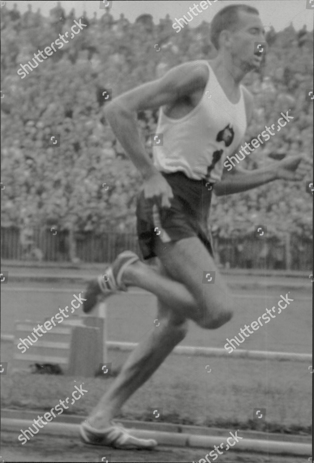Herb Elliott Runner Action During One Editorial Stock Photo - Stock ...