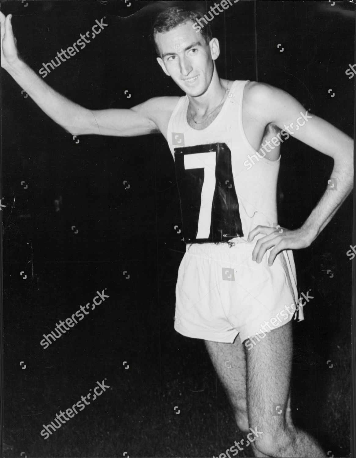 Herb Elliott Runner After Winning One Editorial Stock Photo - Stock ...