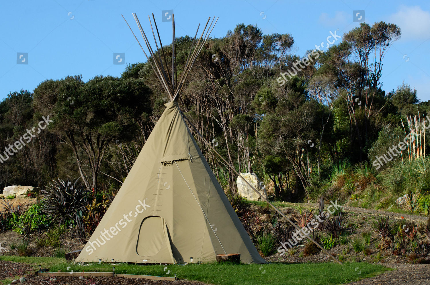 Tipi Teepee Tepee Traditional Housing Native Editorial Stock Photo ...