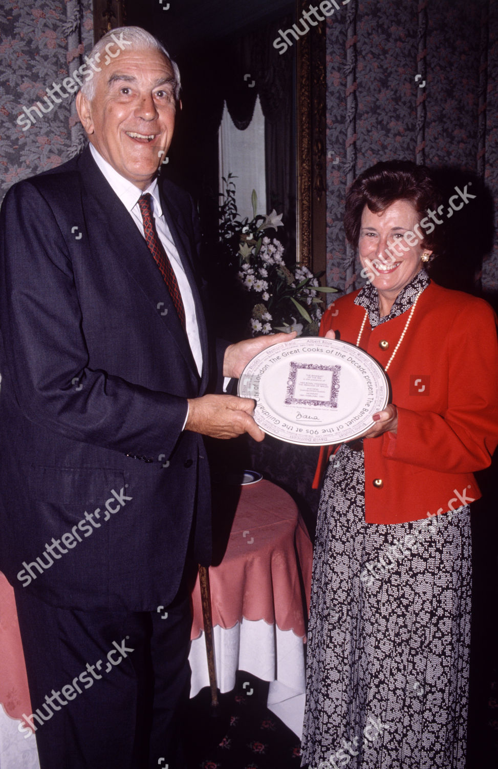 Marmaduke Hussey Phyllis Cunningham Editorial Stock Photo - Stock Image ...