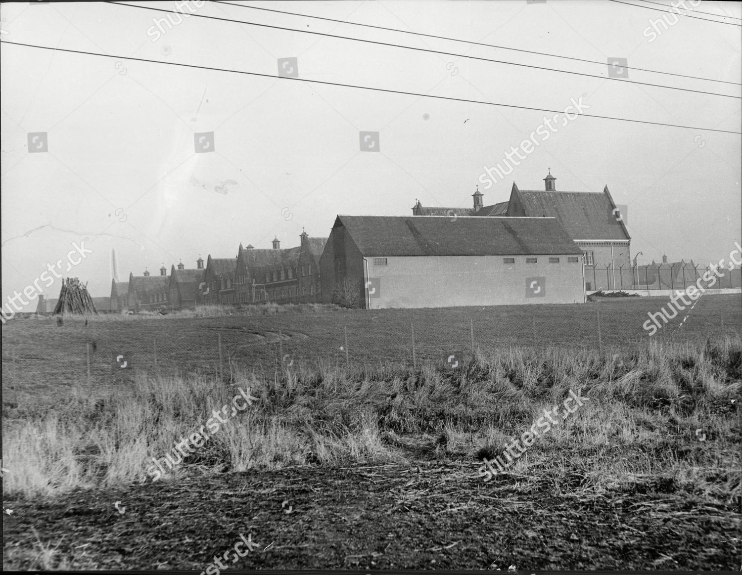 Exterior Saughton Prison Edinburgh 1955 Editorial Stock Photo - Stock ...