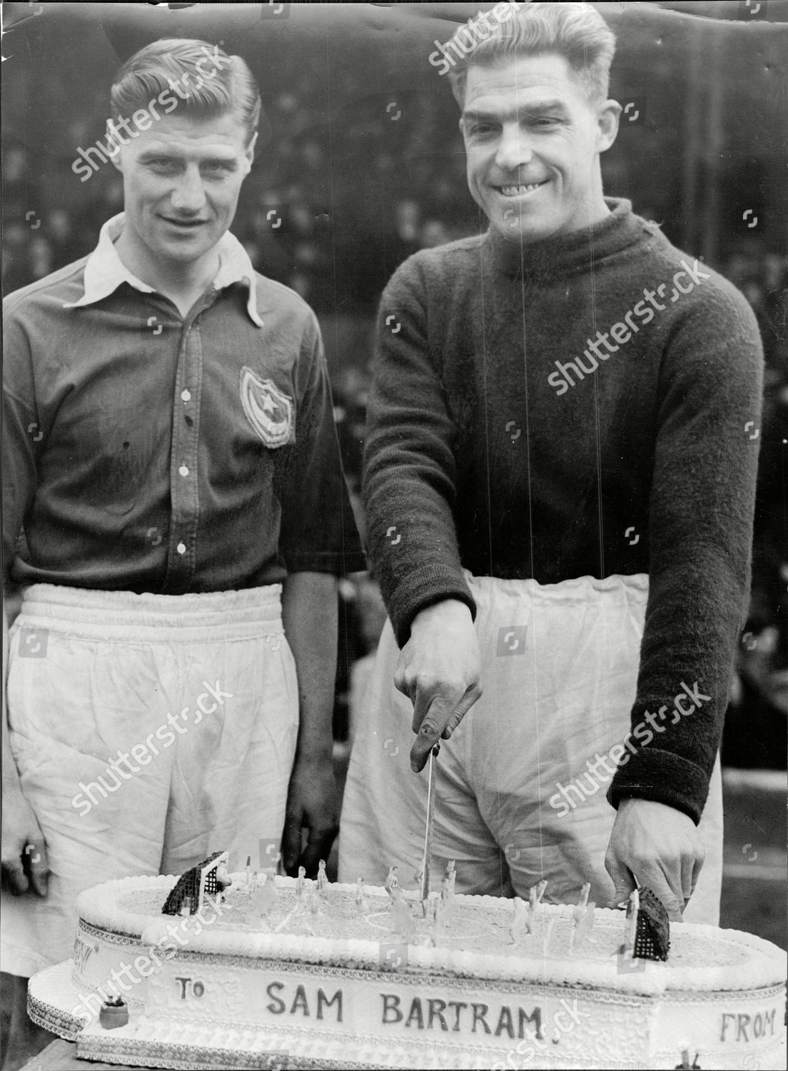 Sam Bartram Footballer Football Manager Sam Editorial Stock Photo ...
