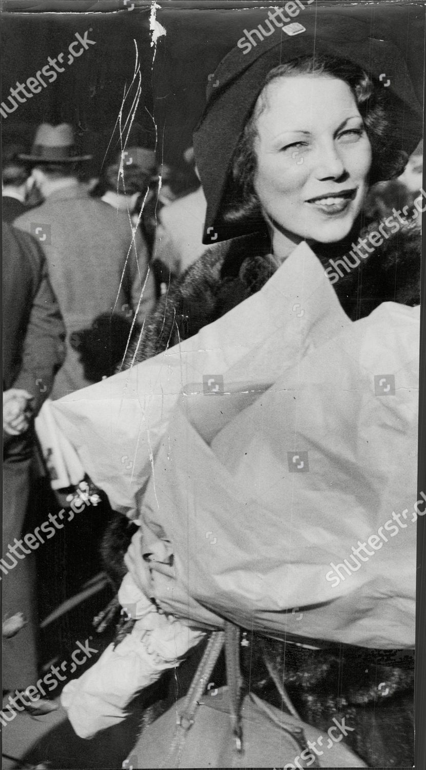 Tilly Losch Dancer Later Countess Carnarvon Editorial Stock Photo ...