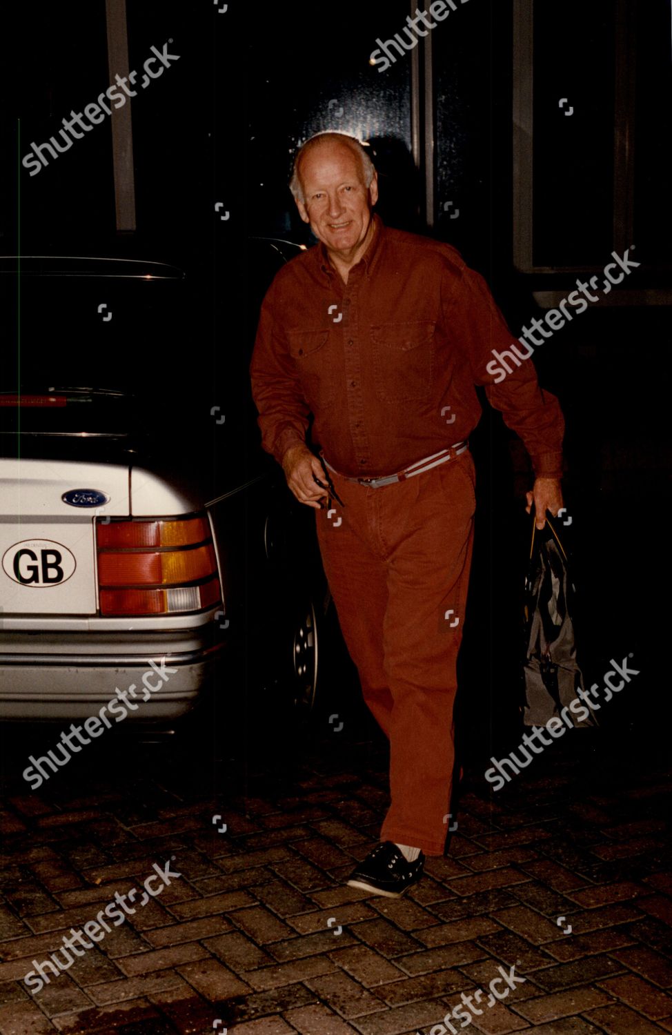 Frank Bough Radio Tv Presenter Editorial Stock Photo - Stock Image ...