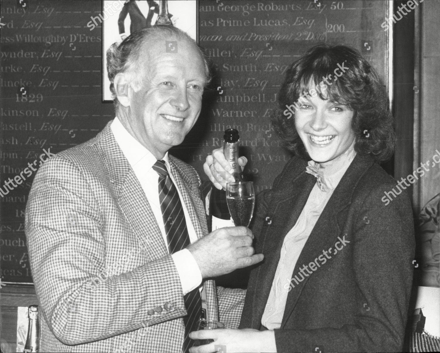 Frank Bough Fellow Breakfast Presenter Debbie Editorial Stock Photo ...