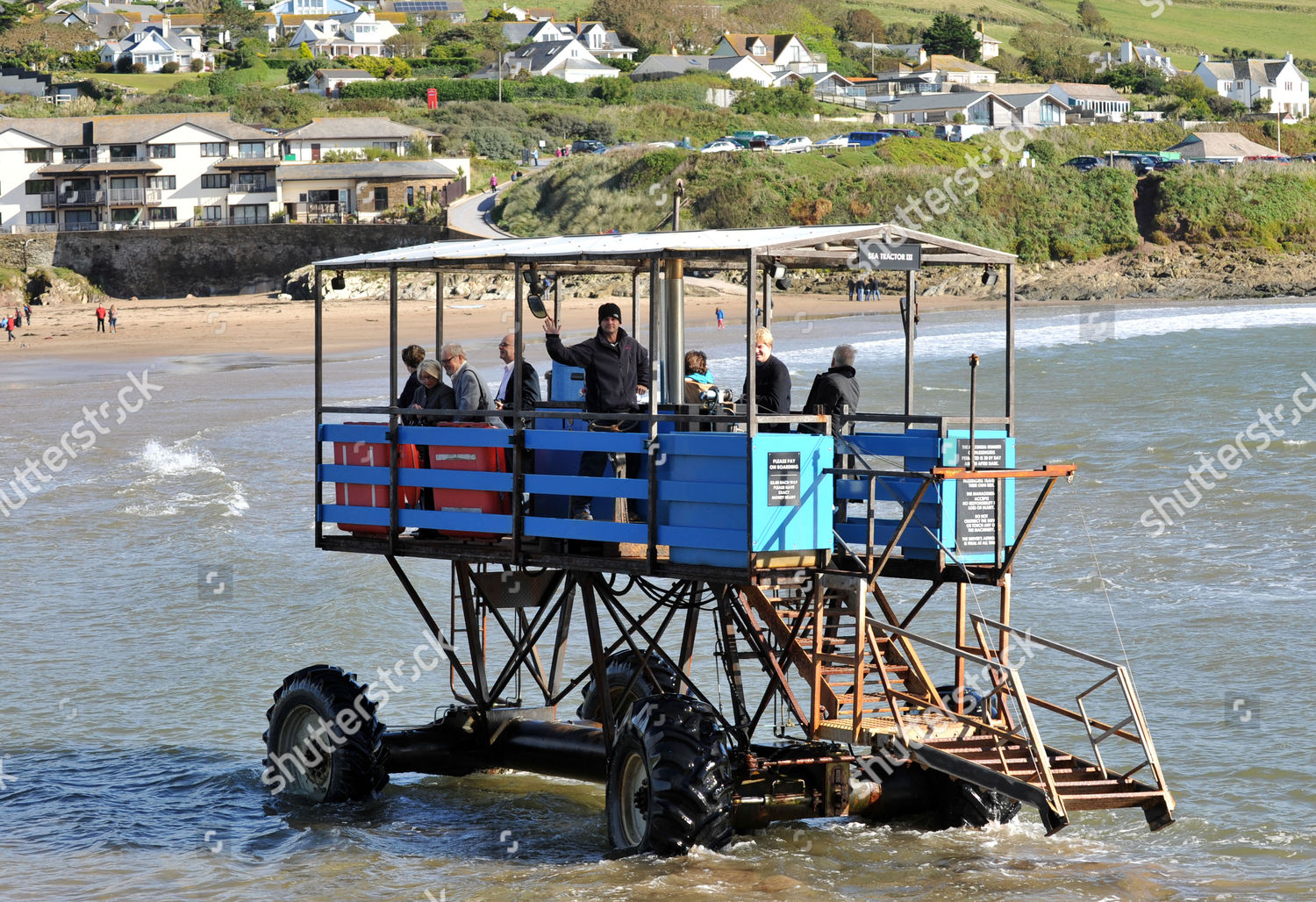 Sea Tractor That Ferries Guests High Editorial Stock Photo - Stock ...