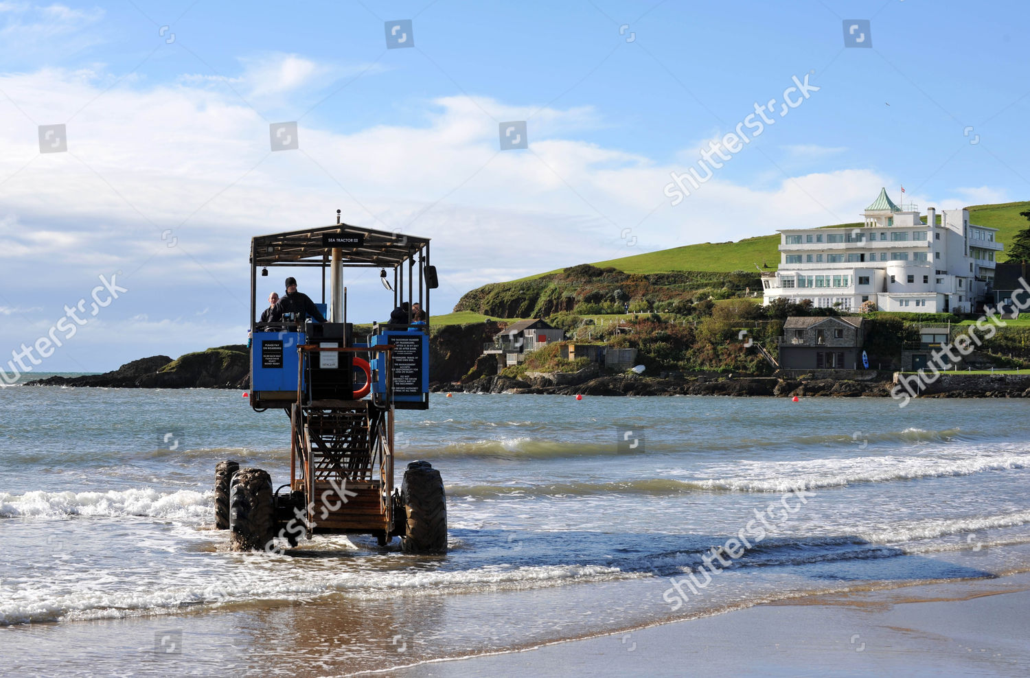 Sea Tractor That Ferries Guests High Editorial Stock Photo - Stock ...