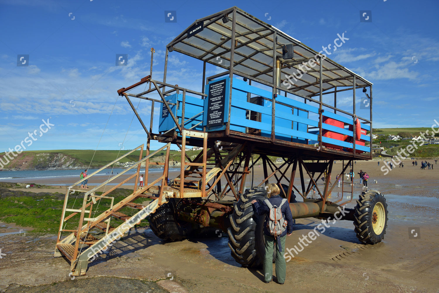 Sea Tractor That Ferries Guests High Editorial Stock Photo - Stock ...