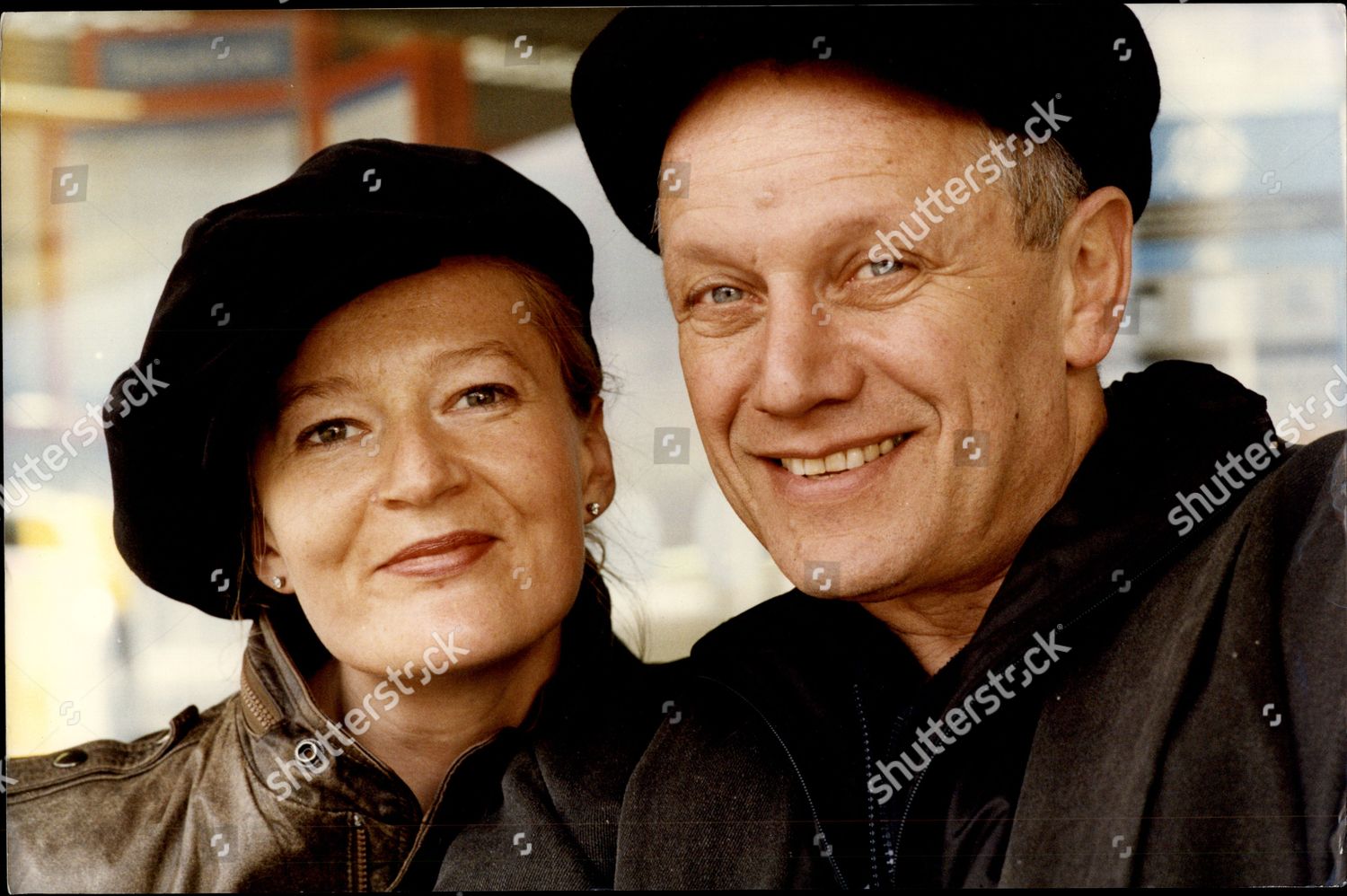 Actor Steven Berkoff Girlfriend Pianist Clara Editorial Stock Photo ...
