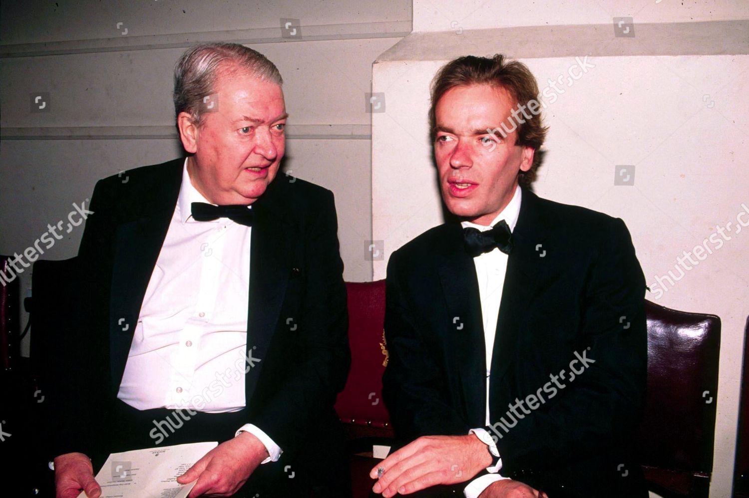 Kingsley Amis Martin Amis 1991 Editorial Stock Photo - Stock Image ...