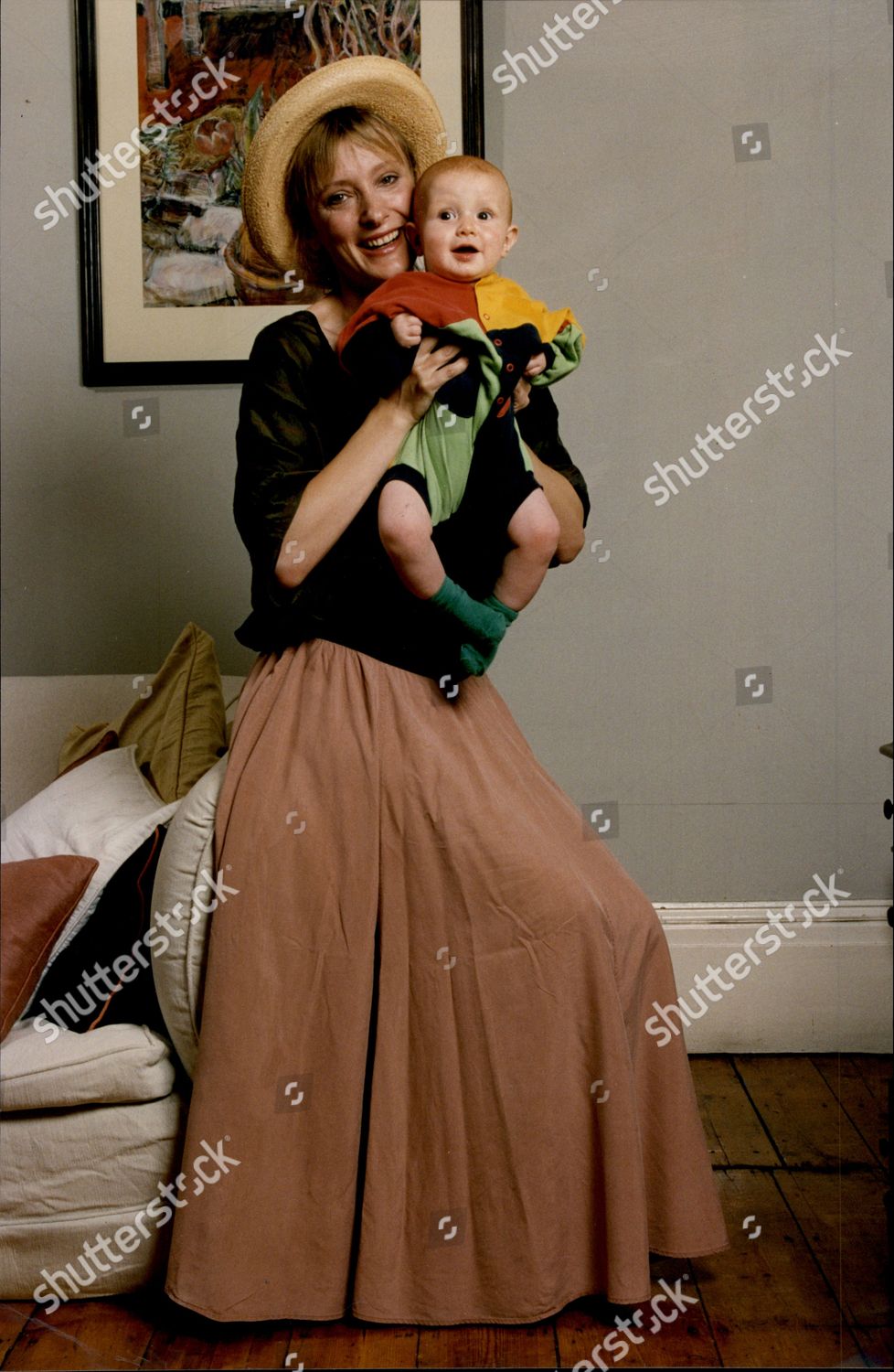 Actress Kate Buffery Her Son Harry Editorial Stock Photo - Stock Image ...
