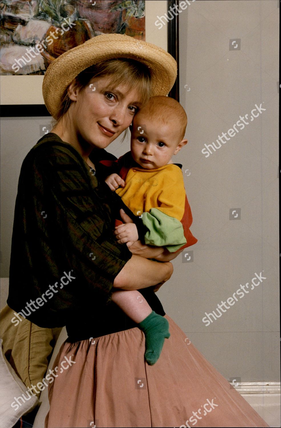 Actress Kate Buffery Her Son Harry Editorial Stock Photo - Stock Image ...