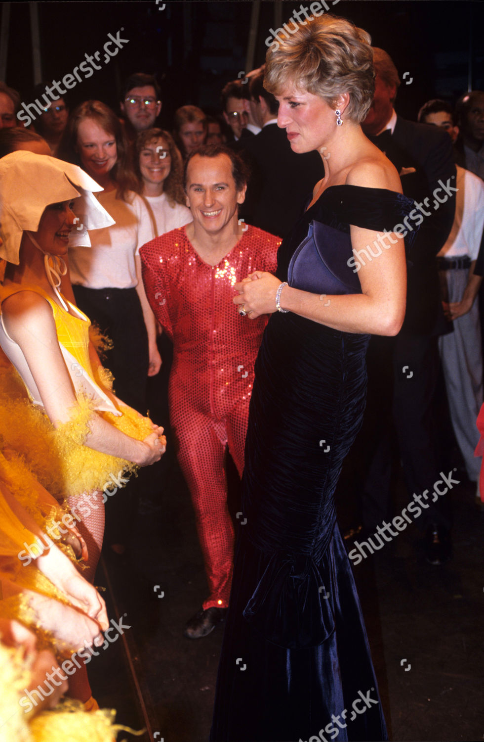 Wayne Sleep Princess Diana Editorial Stock Photo - Stock Image ...
