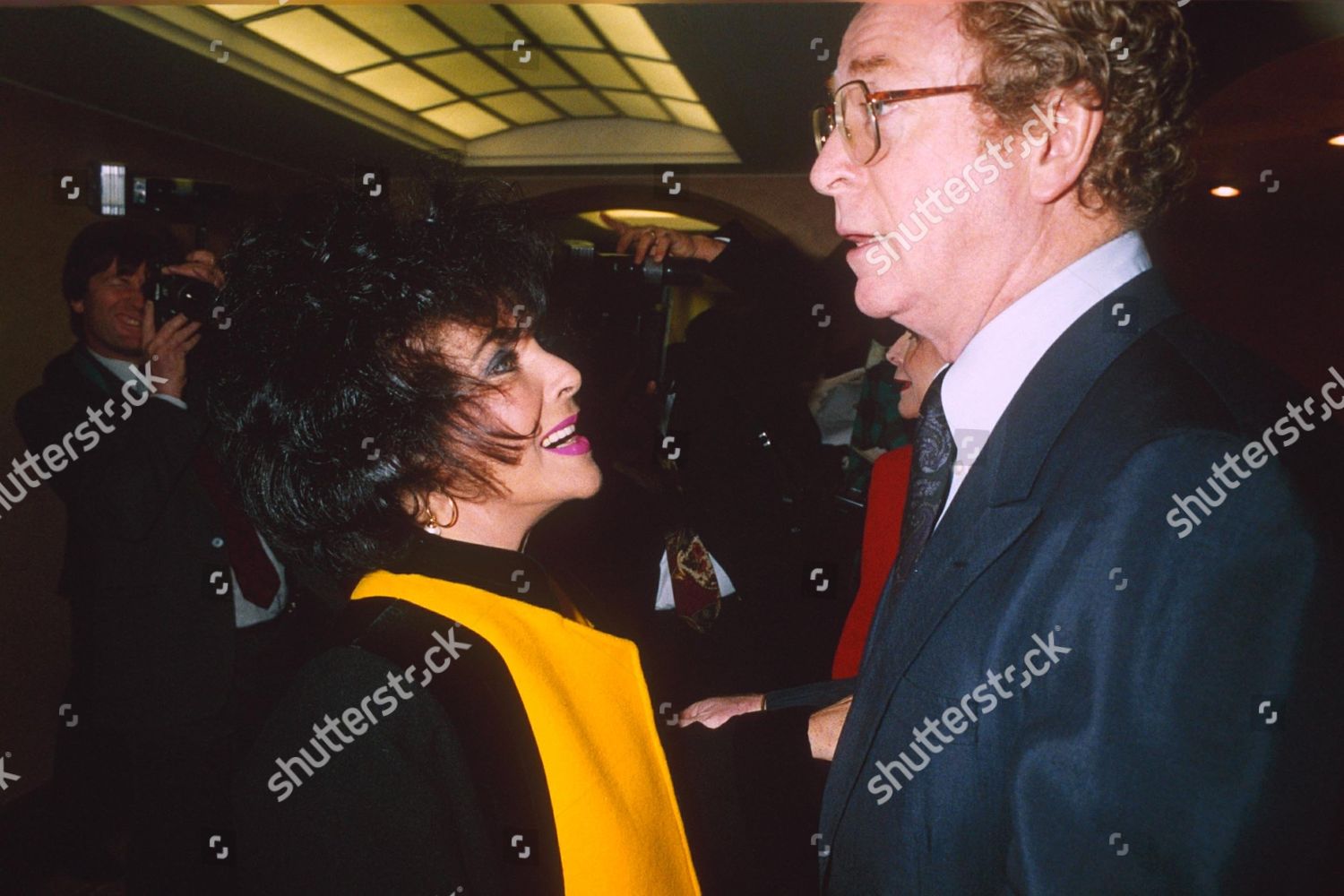 Elizabeth Taylor Michael Caine Editorial Stock Photo - Stock Image ...