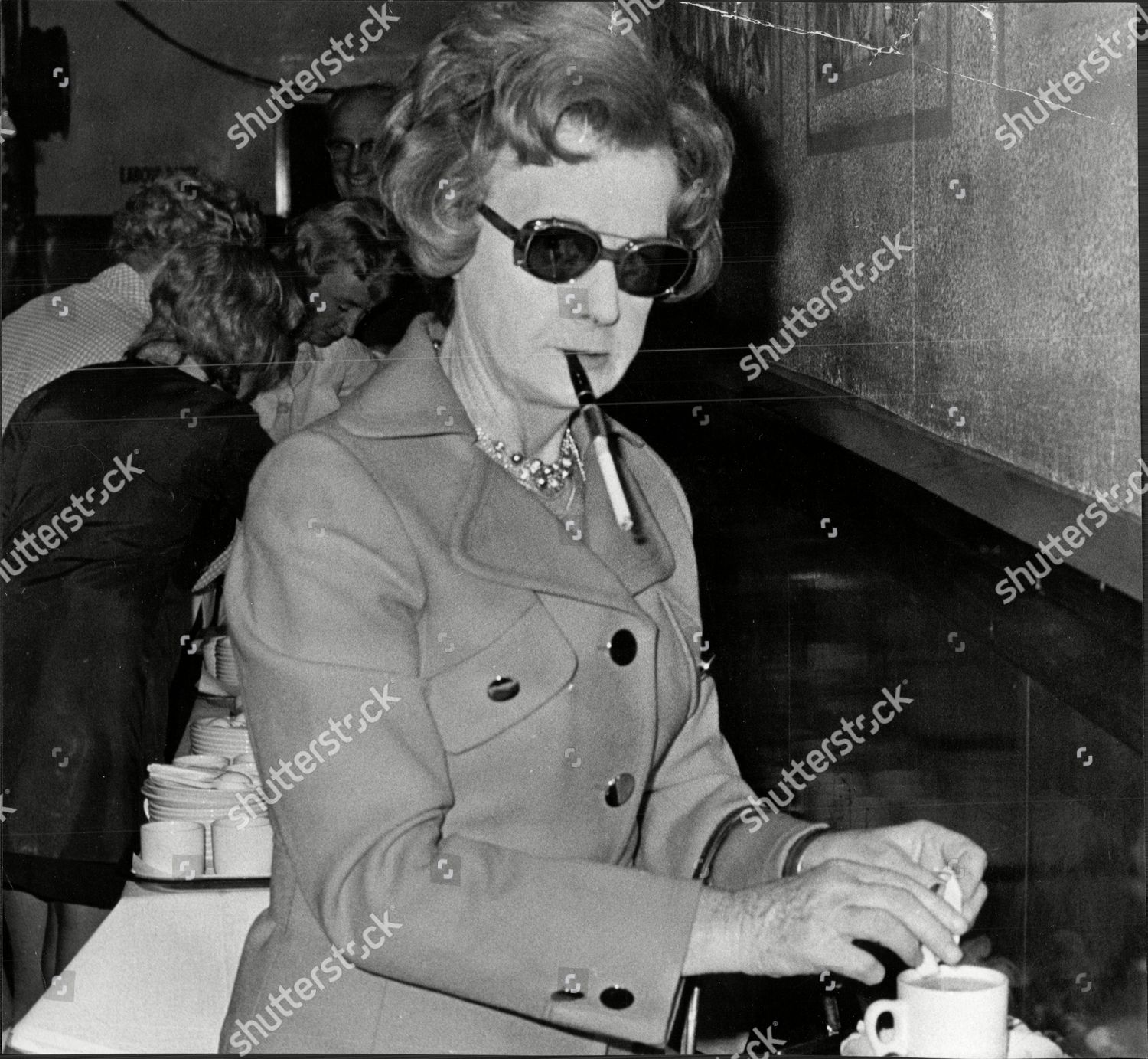 Barbara Castle Labour Politician Sunglasses Party Editorial Stock Photo ...