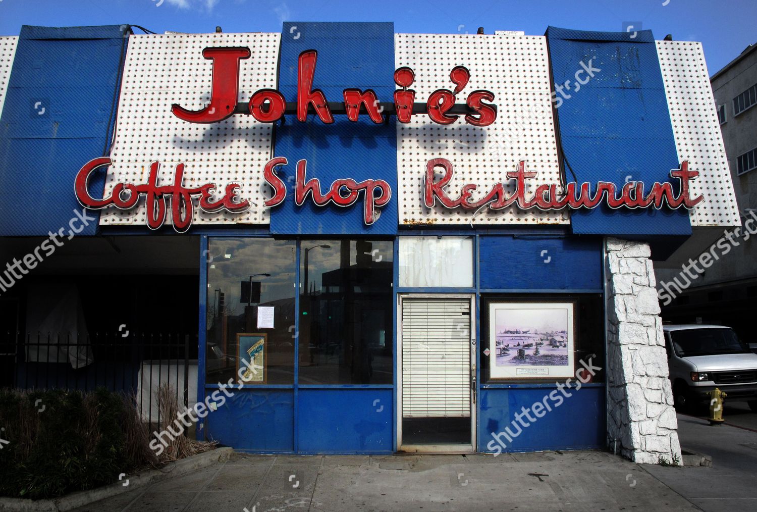 Johnies Coffee Shop Restaurant Editorial Stock Photo - Stock Image ...