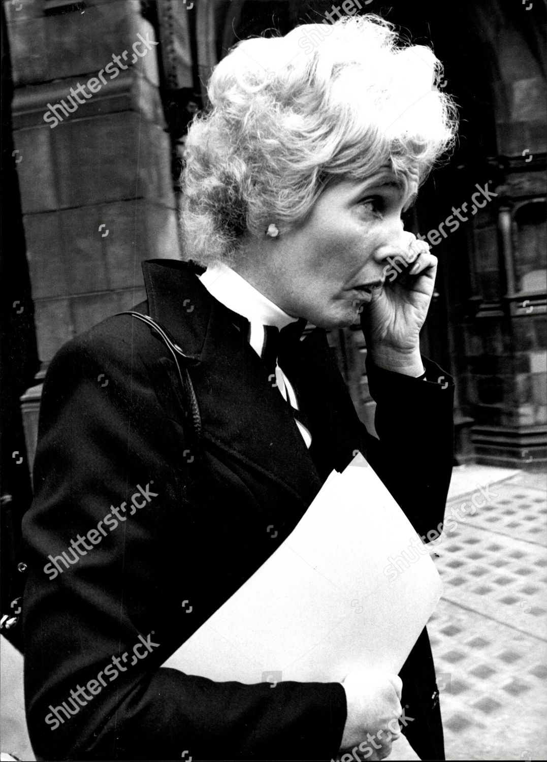 Lady Falkender Marcia Williams Private Political Editorial Stock Photo ...