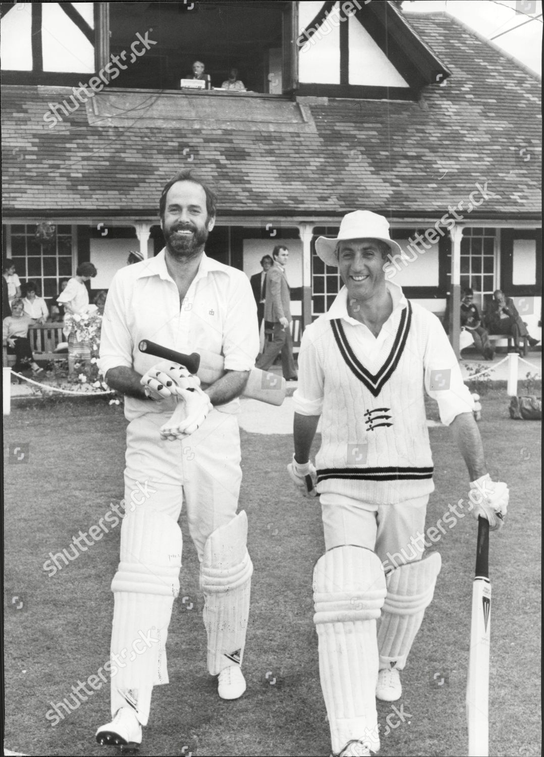 Cricketer Mike Brearley Actor John Cleese Editorial Stock Photo - Stock ...