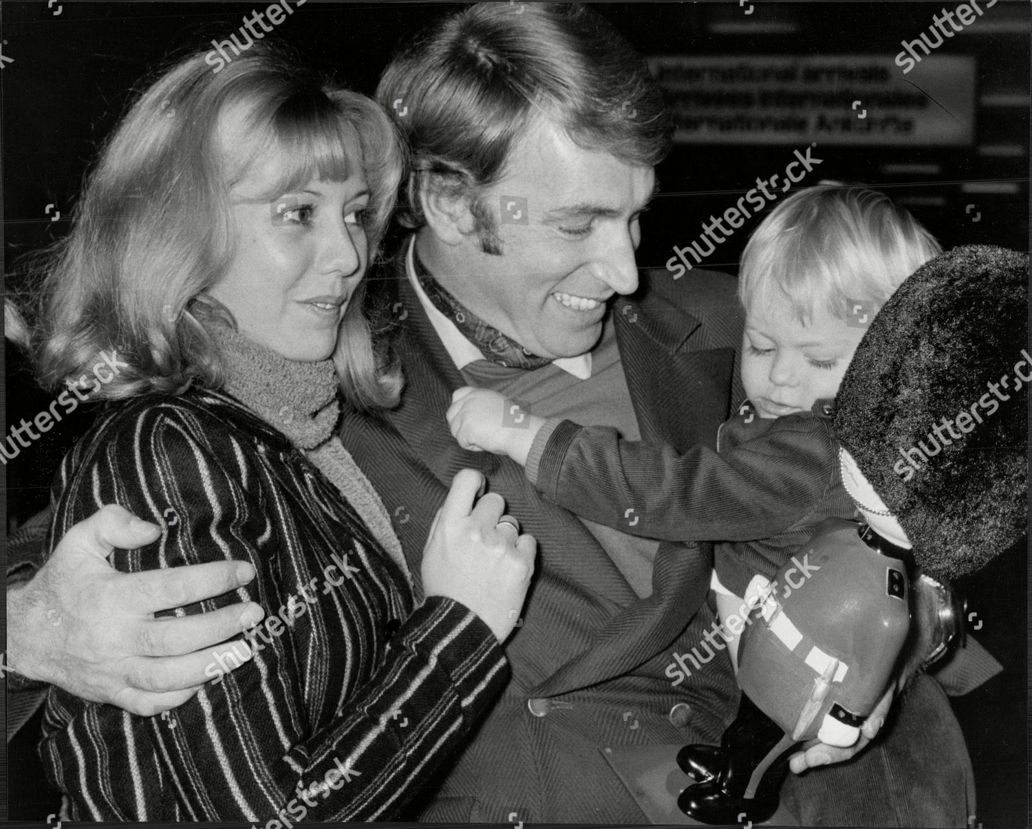 Singer Frank Ifield Wife Gillian Son Editorial Stock Photo - Stock ...
