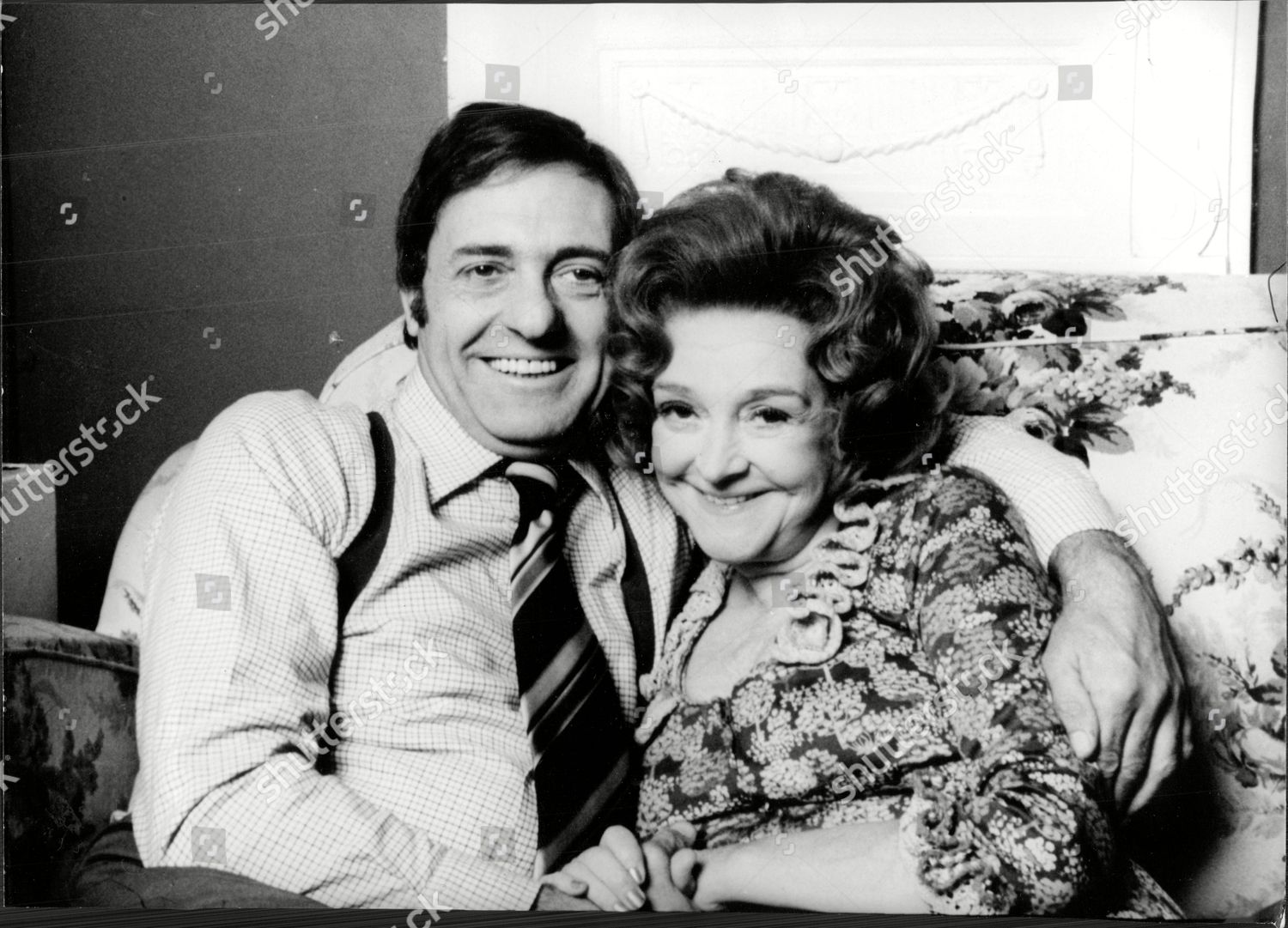 Actor Harry H Corbett Actress Beryl Editorial Stock Photo - Stock Image ...