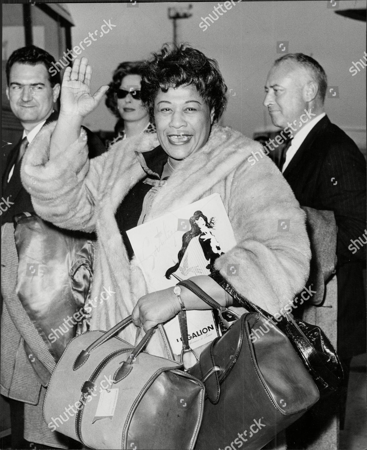 Jazz Singer Ella Fitzgerald Ella Jane Editorial Stock Photo - Stock ...