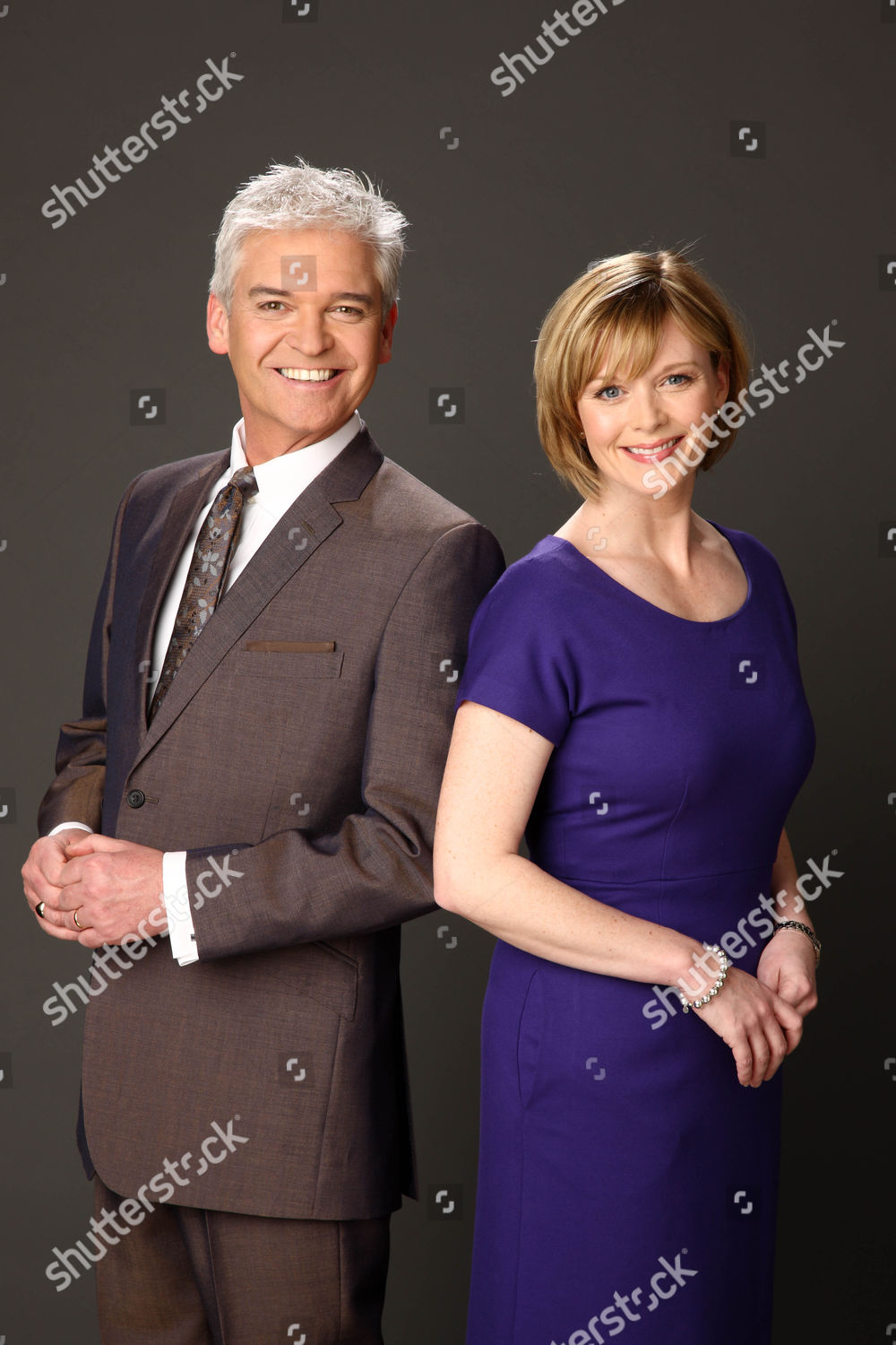 Phillip Schofield Julie Etchingham Editorial Stock Photo - Stock Image ...