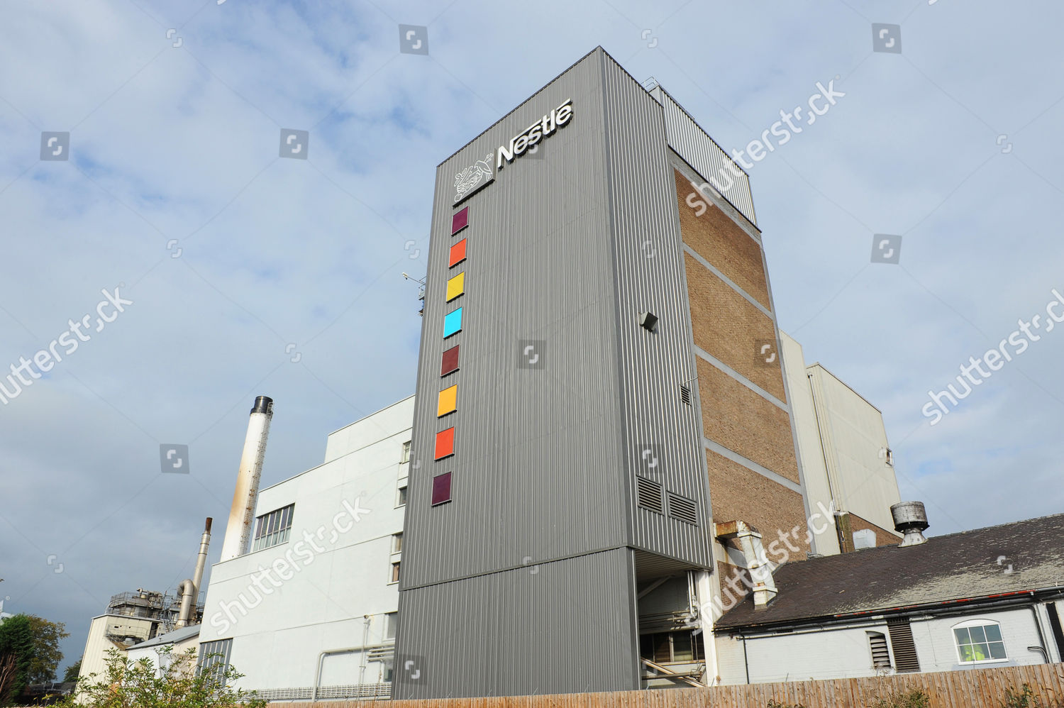 Nestle Factory Marston Lane Tutbury Burtonontrent Editorial Stock Photo ...