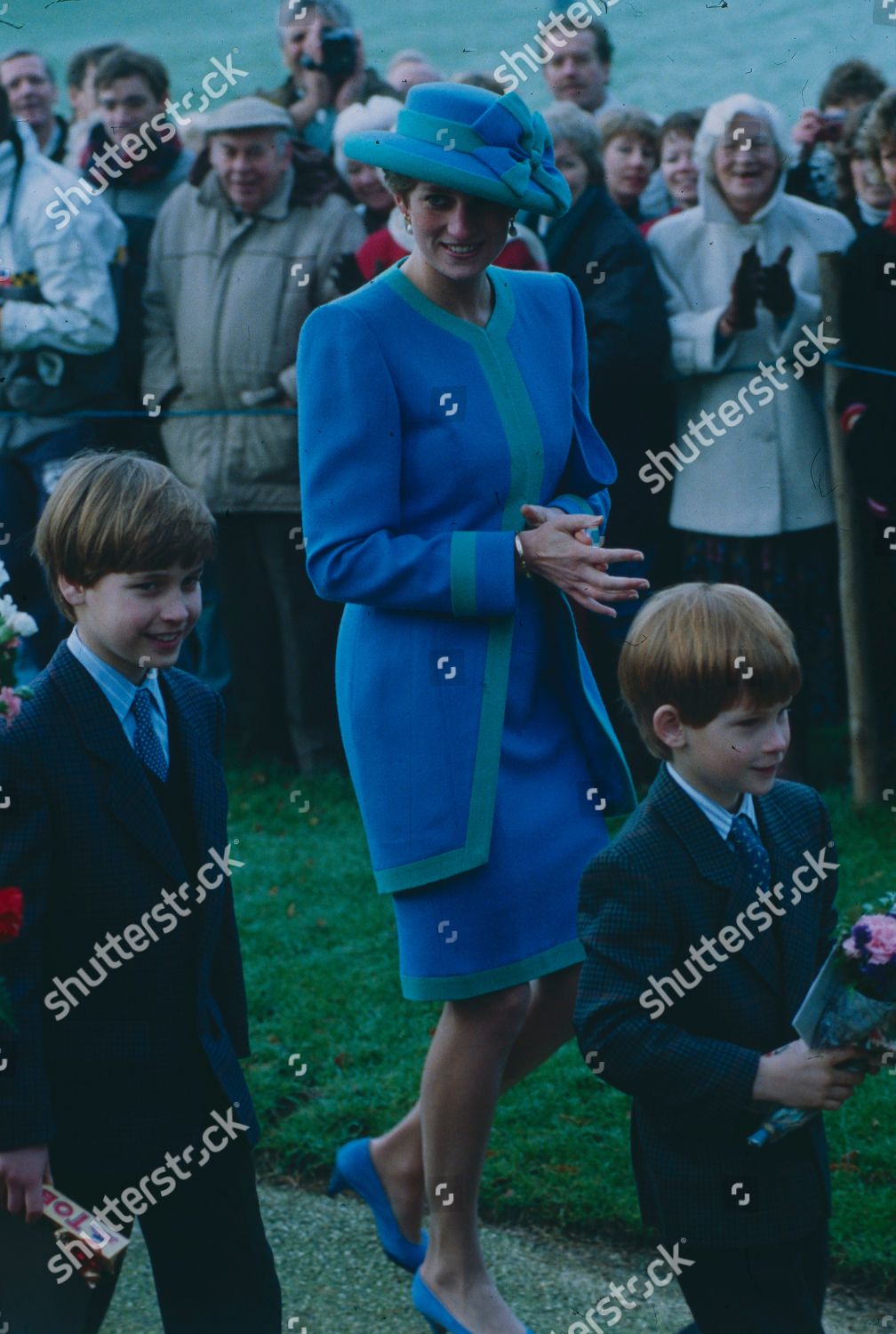 Princess Diana Prince Harry Prince William Editorial Stock Photo ...