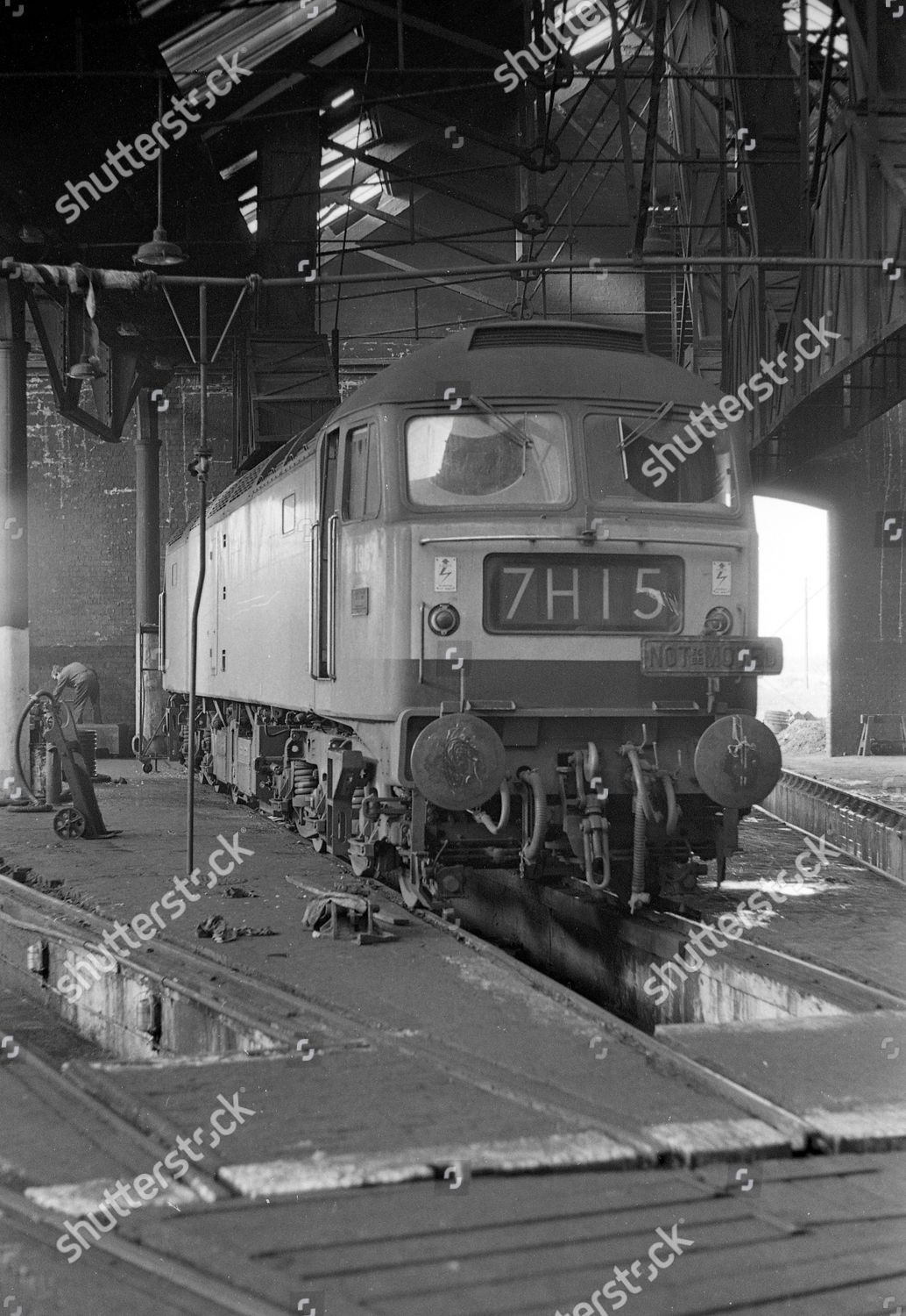 Diesel Locomotive Oxley Sheds Wolverhampton England Editorial Stock ...