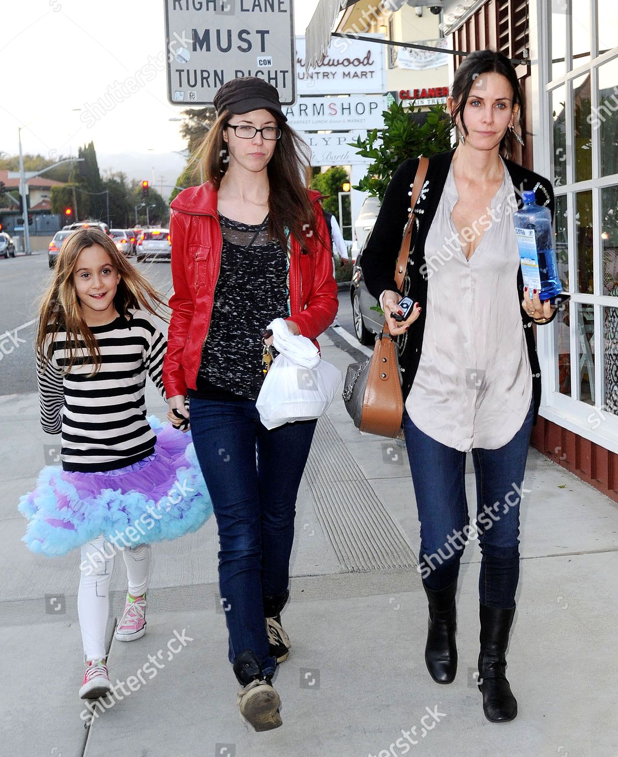 Coco Riley Arquette Courteney Cox Editorial Stock Photo - Stock Image ...
