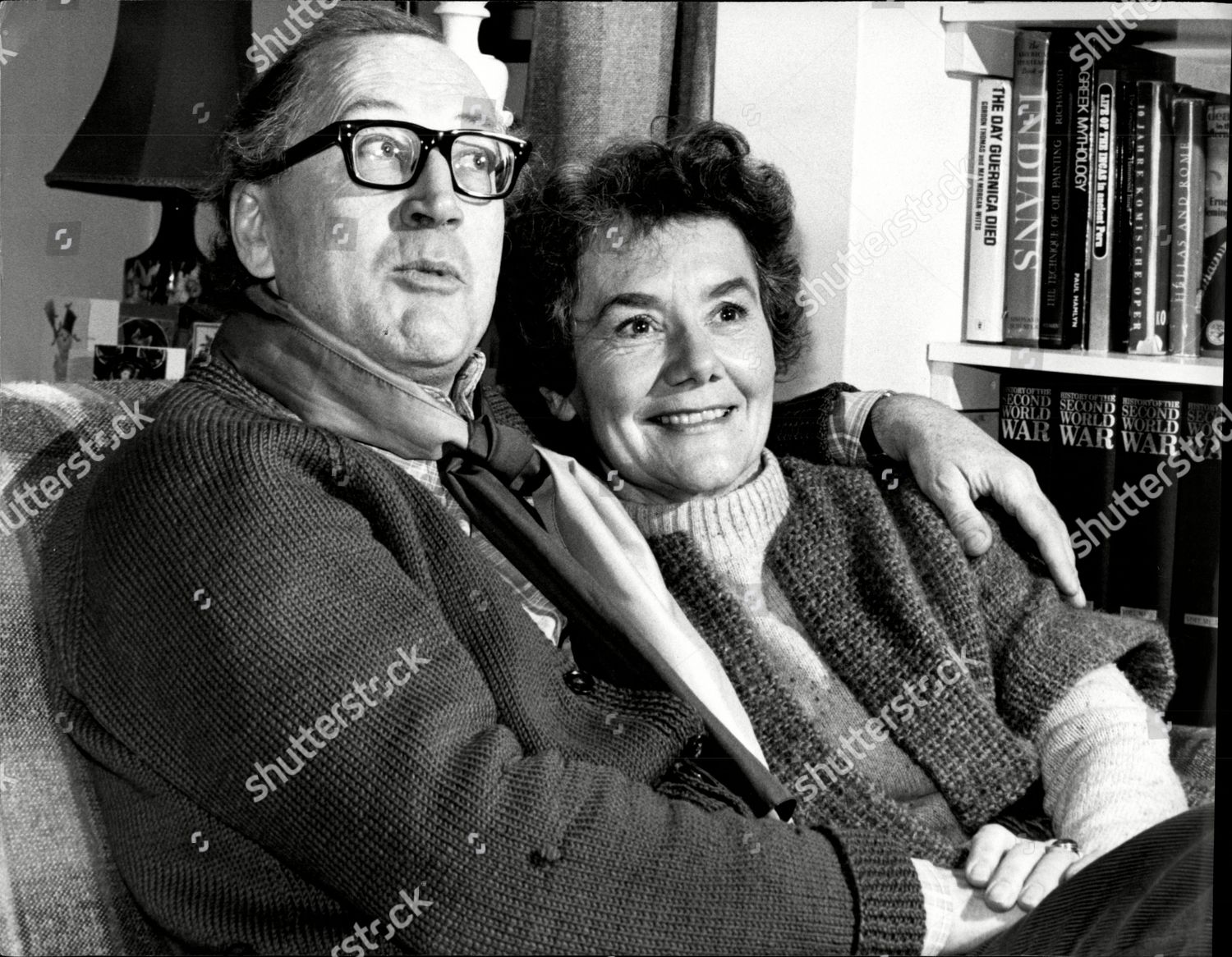 Actor Bernard Hepton Wife Hilary Editorial Stock Photo - Stock Image ...