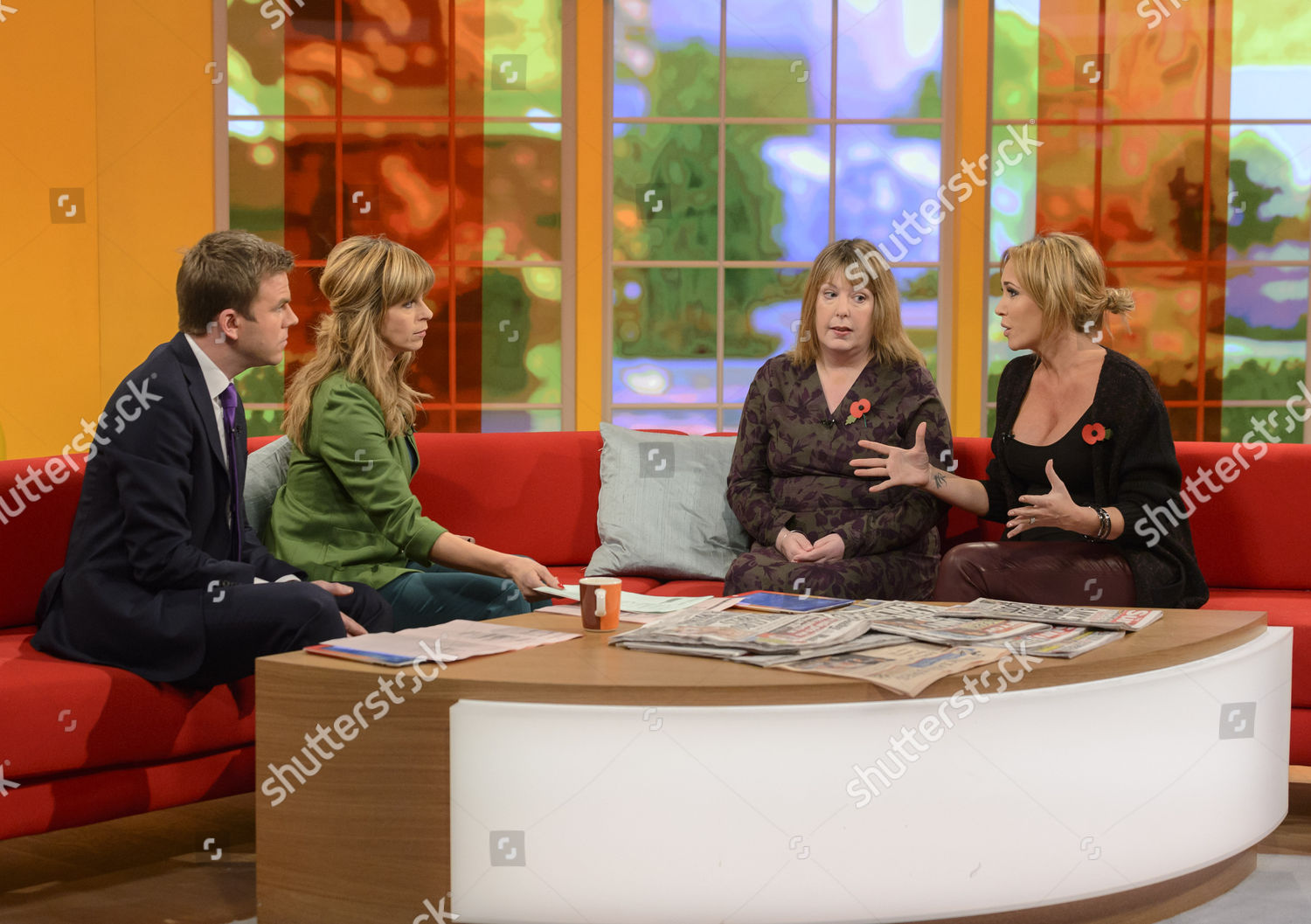 Matt Barbet Kate Garraway Jenny Frost Editorial Stock Photo - Stock ...
