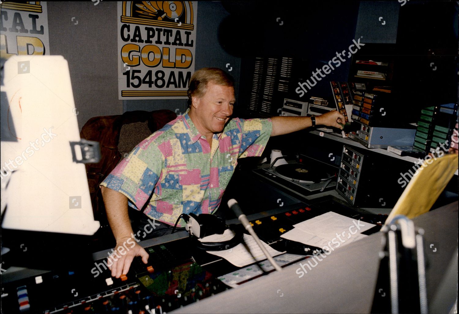 Radio Presenter Dj David Hamilton Capital Editorial Stock Photo - Stock ...