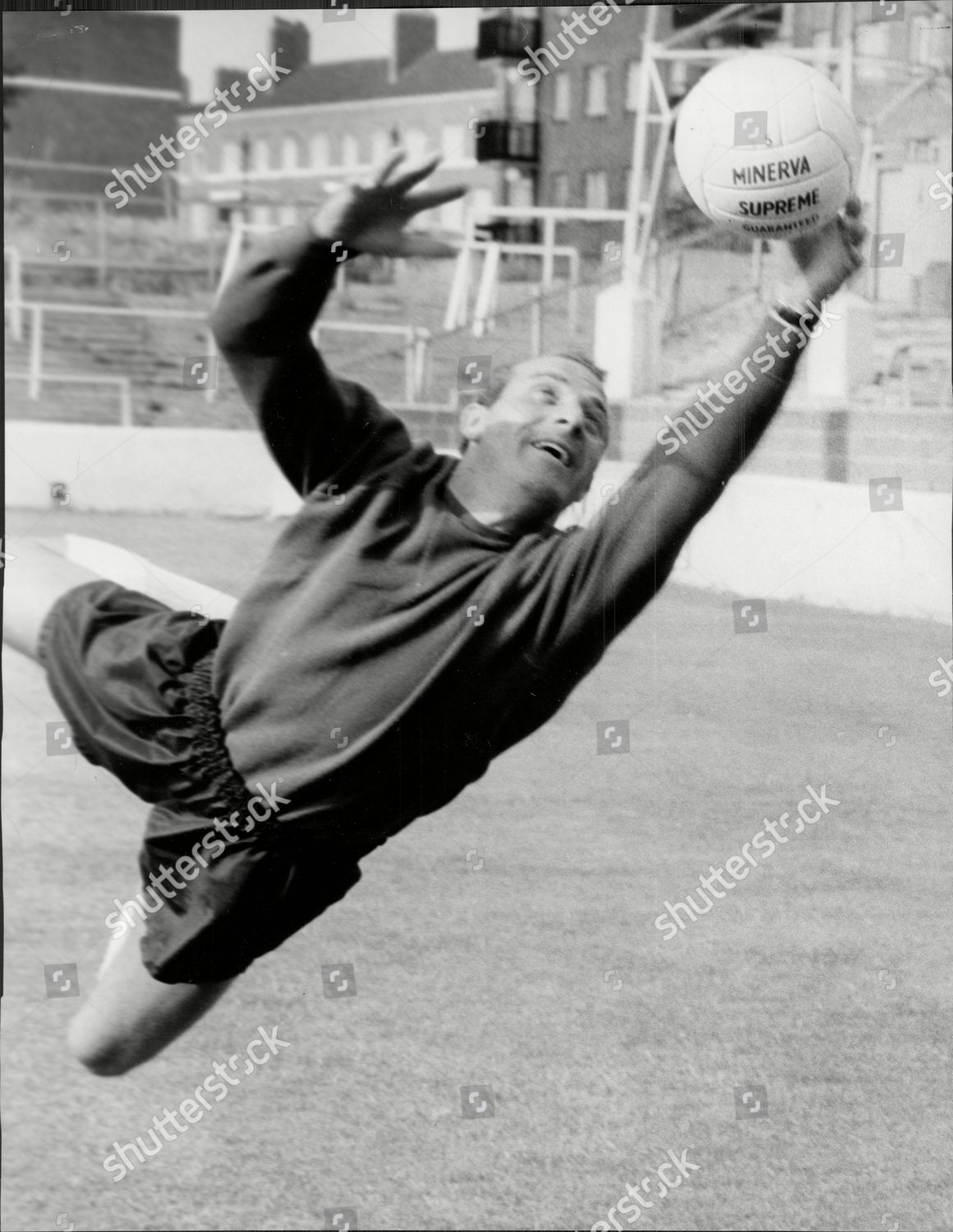 Footballer Goalkeeper Ron Springett Qpr Fc Editorial Stock Photo ...