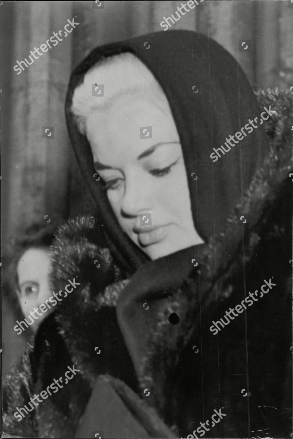 Actress Diana Dors Funeral Her Husband Editorial Stock Photo - Stock ...