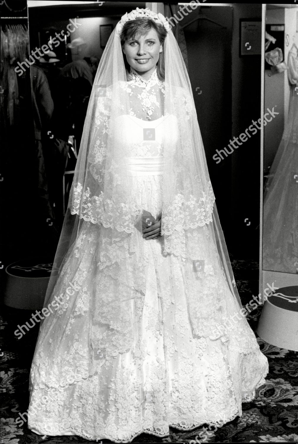 Actress Dee Hepburn Playing Anne Marie Redaktionelles Stockfoto ...
