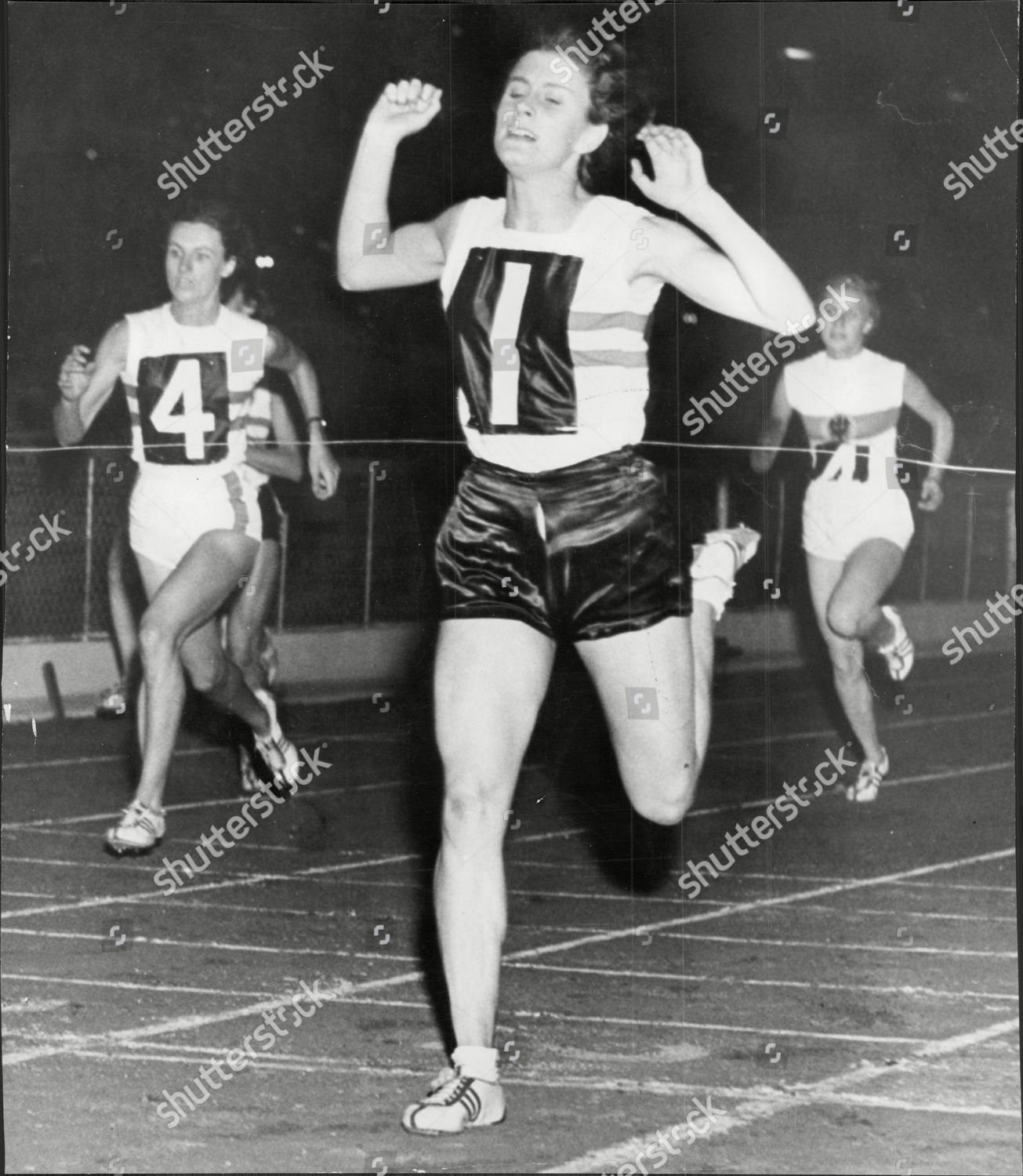 Athlete Runner Dorothy Hyman Wins Young Editorial Stock Photo - Stock ...