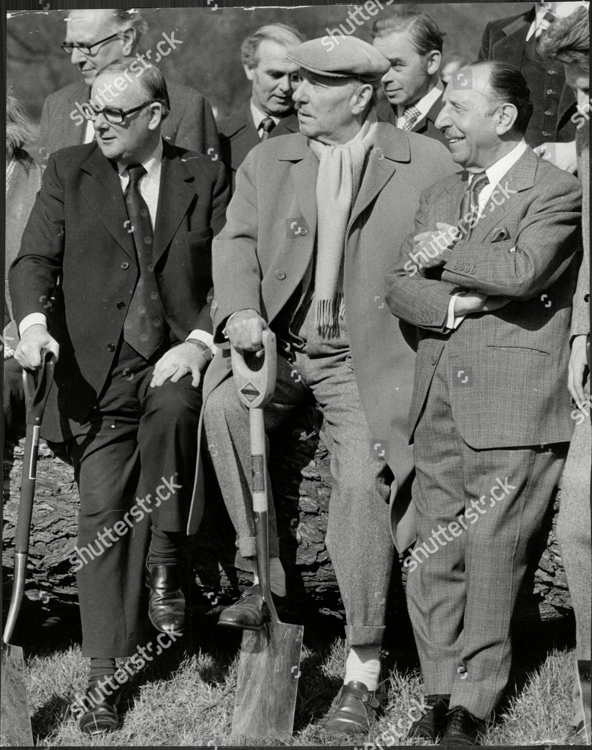 Businessman Hotelier Baron Charles Forte Lr Editorial Stock Photo ...