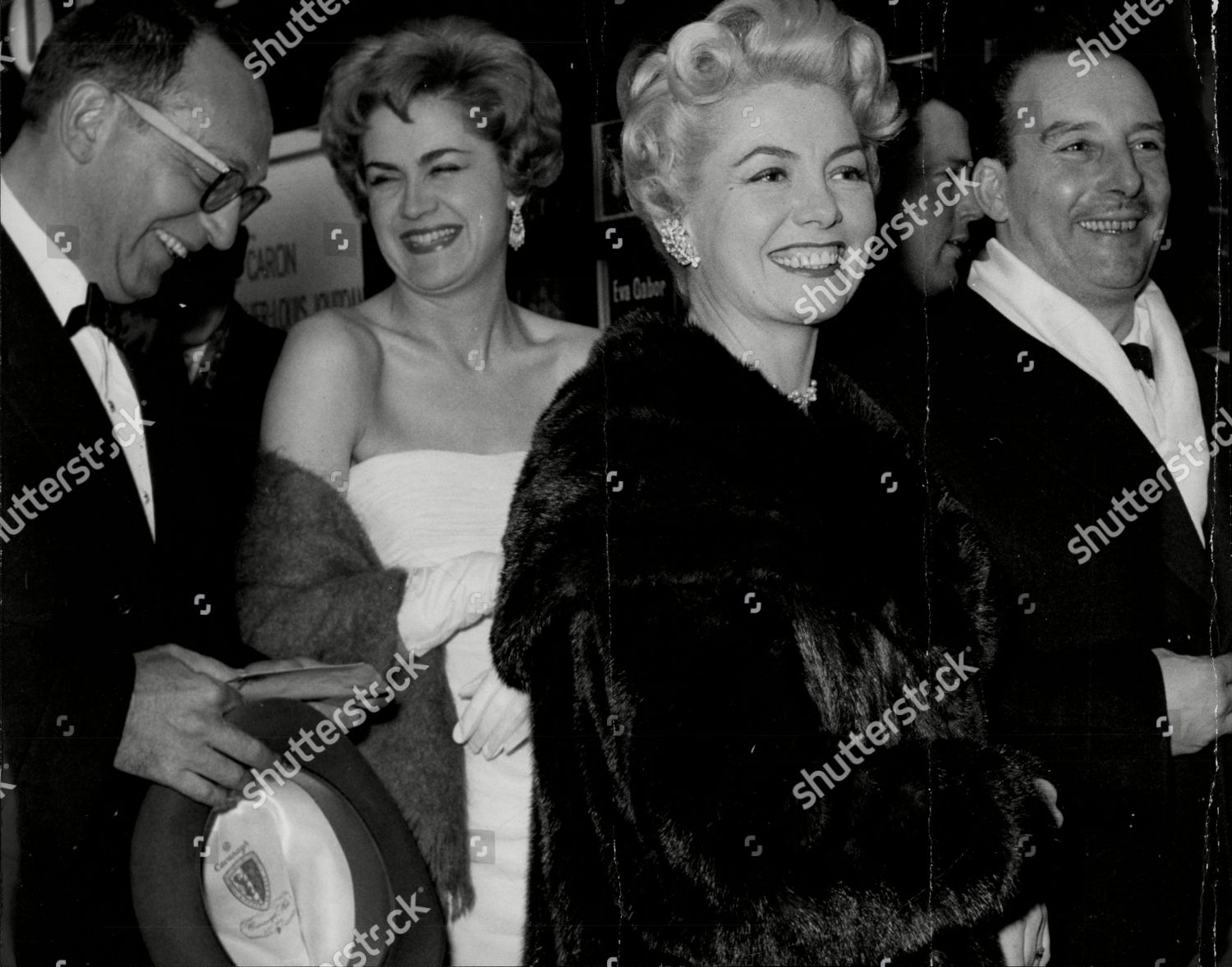 Actress Yolande Donlan Film Premiere Gigi Editorial Stock Photo - Stock ...