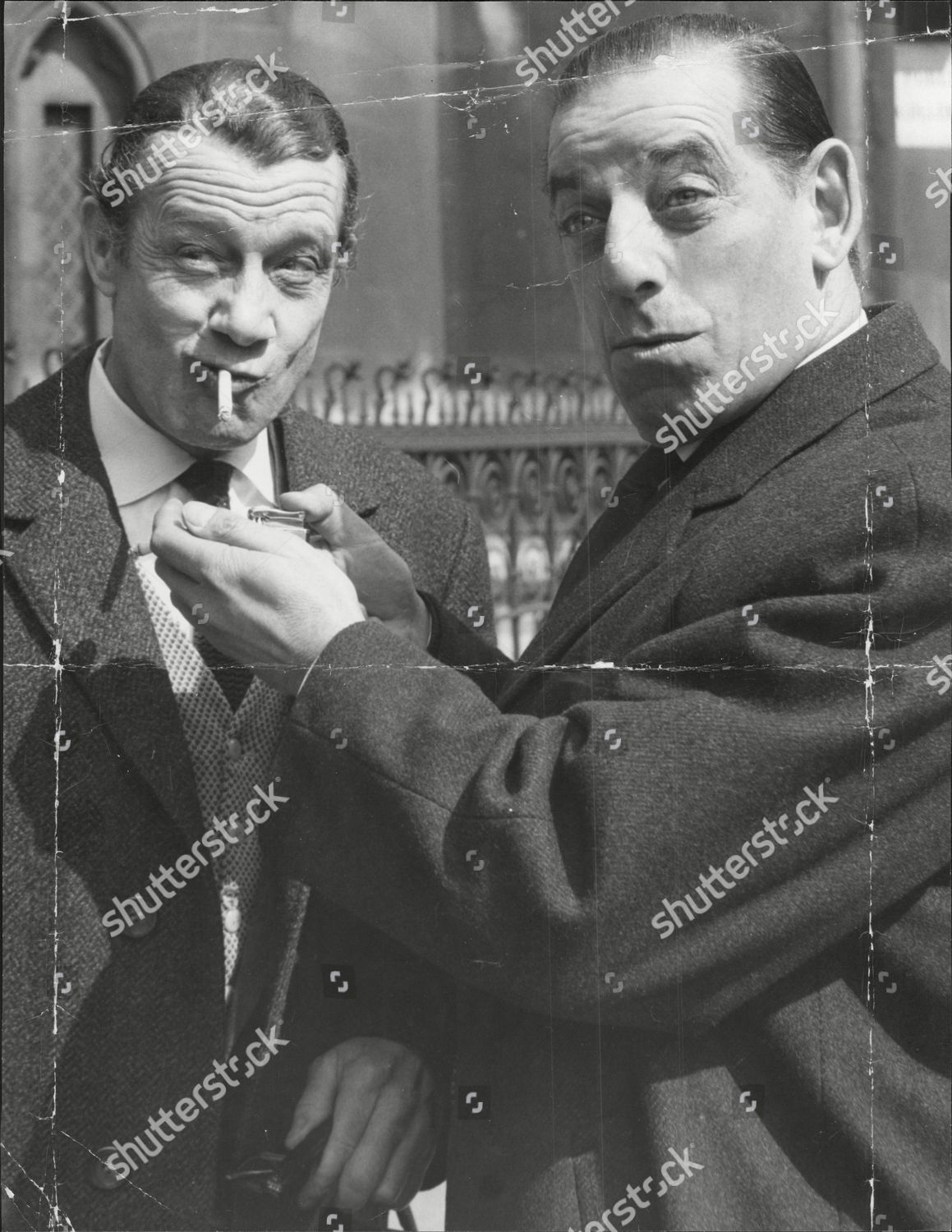 Actor Jimmy Jewel Left Ben Warriss Editorial Stock Photo - Stock Image ...